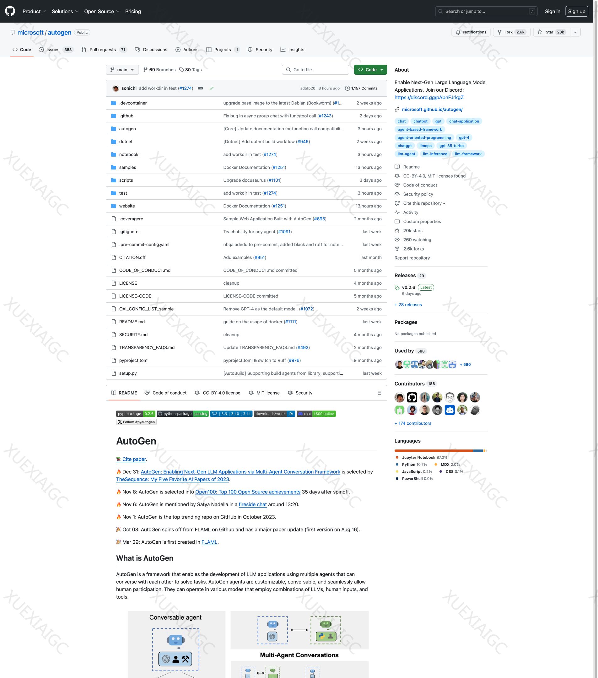 AutoGen | 学习AIGC