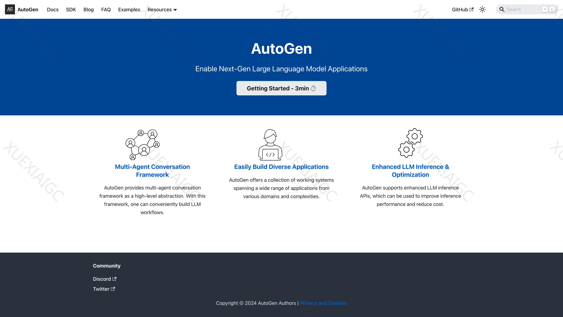 AutoGen | 学习AIGC